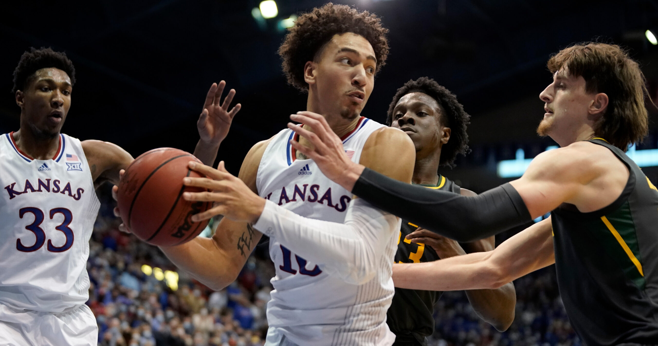 KU basketball’s main focus — ‘keep rebounding’ — pays off in win vs ...